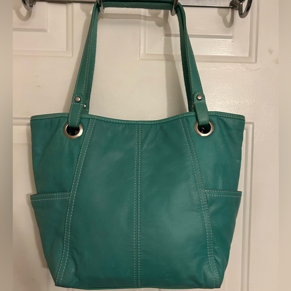 Fossil | Bags | Fossil Teal Tote Bag | Poshmark